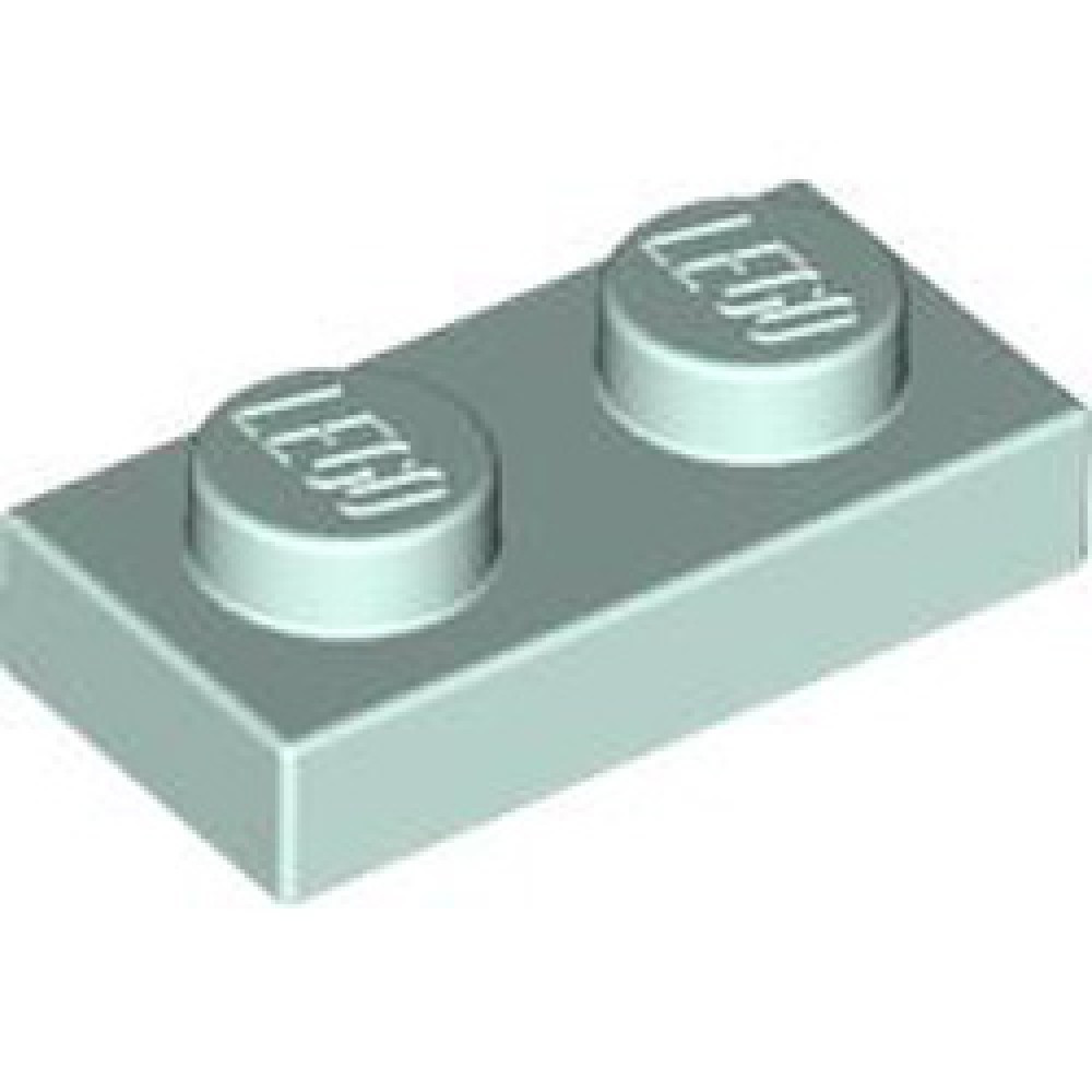 LEGO Part 6146701 - 3023 - Plate 1x2 Aqua | LEGO Bricks, Replacement ...