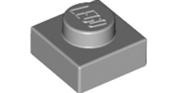 LEGO Part 4211399 - 3024 - Plate 1x1 Medium Stone Grey | LEGO Bricks ...