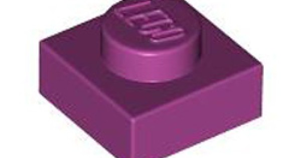 LEGO Part 6096942 - 3024 - Plate 1x1 Bright Reddish Violet | LEGO ...