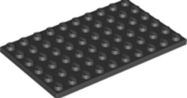 LEGO Part 303326 - 3033 - Plate 6x10 Black | LEGO Bricks, Replacement ...