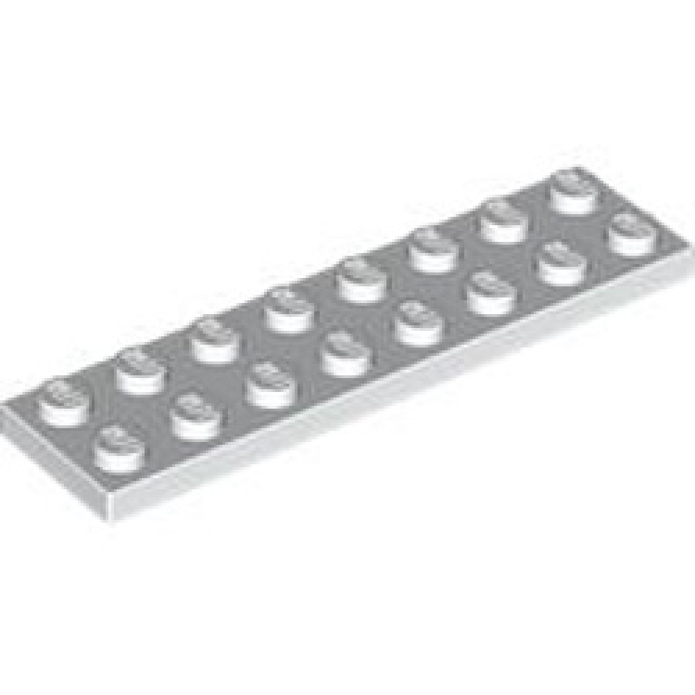 LEGO Part 303401 - 3034 - Plate 2x8 White | LEGO Bricks, Replacement ...