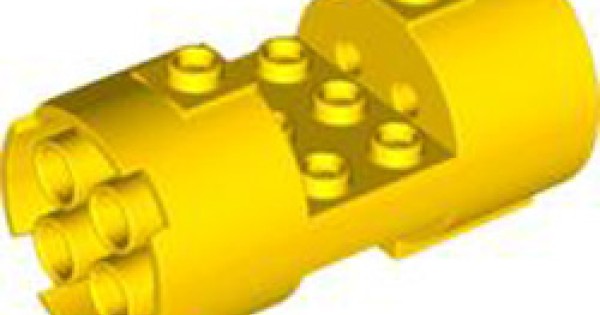 LEGO Part 4124462 - 30360 - Engine 3x3x6 Bright Yellow | LEGO Bricks ...