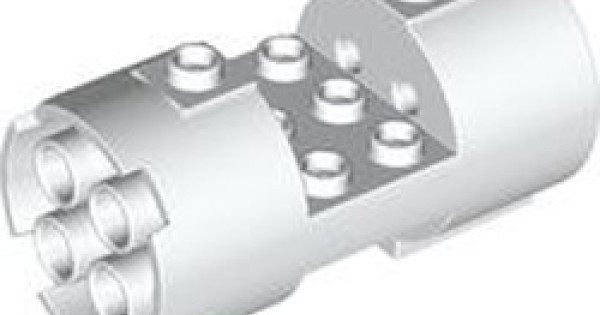 LEGO Part 4215142 - 30360 - Engine 3x3x6 White | LEGO Bricks ...