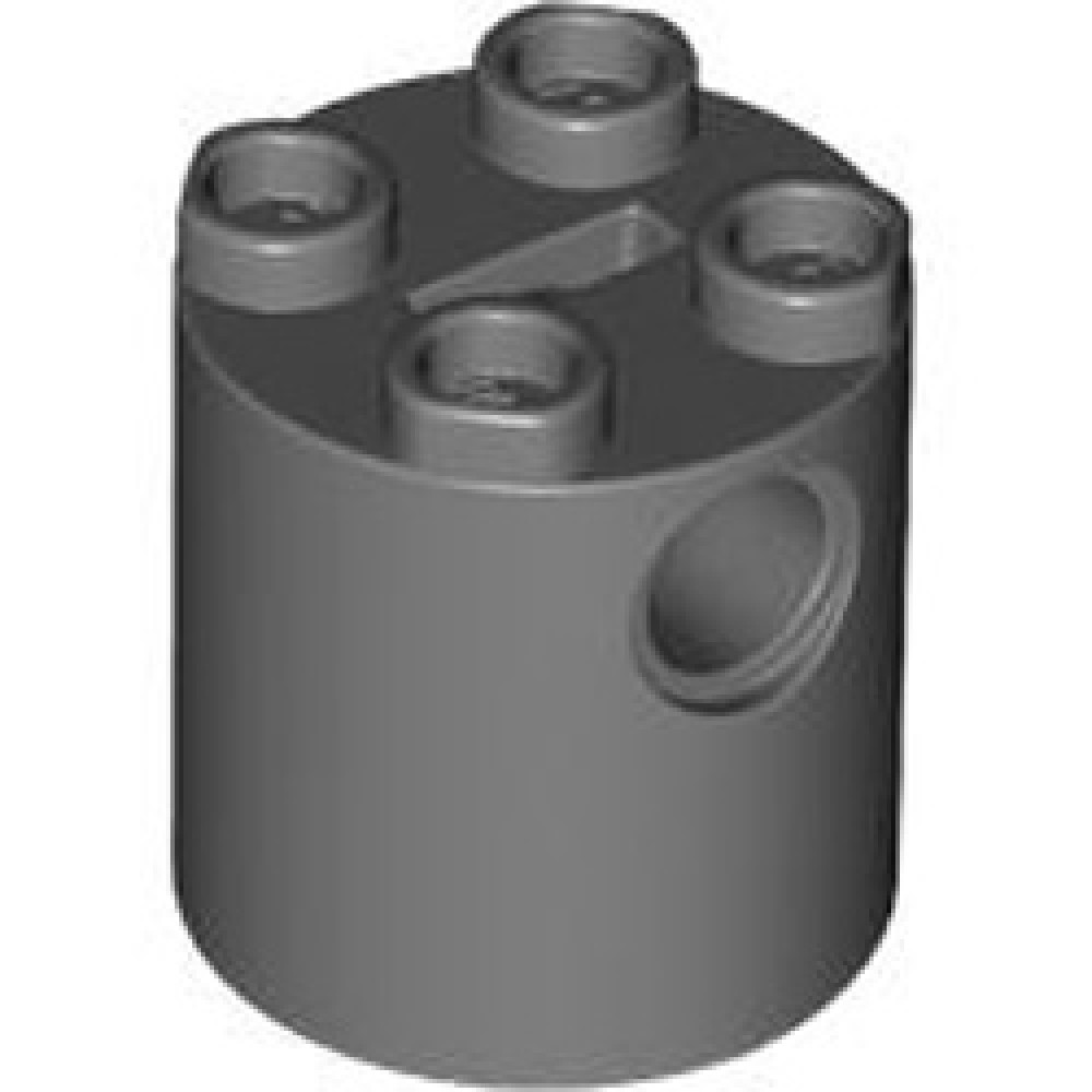 LEGO Part 4161673 - 30361 - Round Brick 2x2x2 Dark Stone Grey | LEGO ...