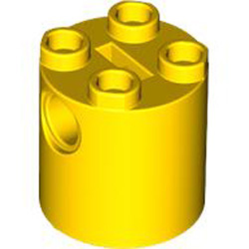 LEGO Part 4140801 - 32054 - 2M Friction Snap with Cross Hole Black ...