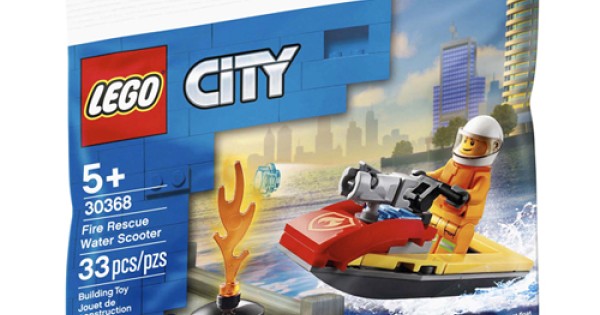 LEGO Part - 30368 - Fire Rescue Water Scooter Polybag | LEGO Bricks ...