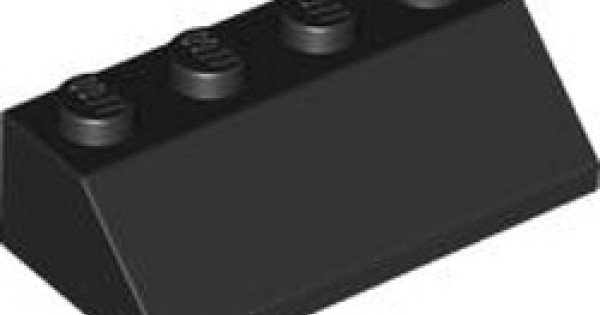 LEGO Part 303726 - 3037 - Roof Tile 2x4 / 45 Degree Black | LEGO Bricks ...