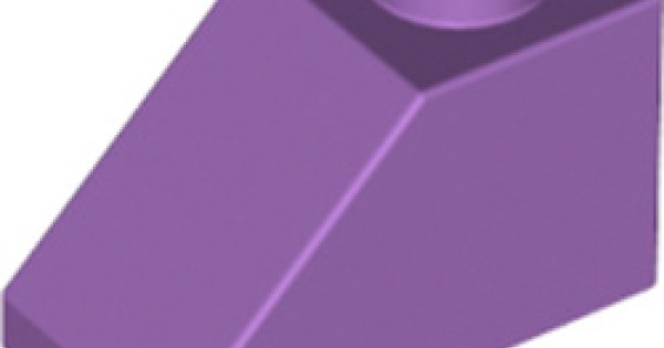 LEGO Part 6022005 - 3040 - Roof Tile 1x2 / 45 Degree Medium Lavender ...