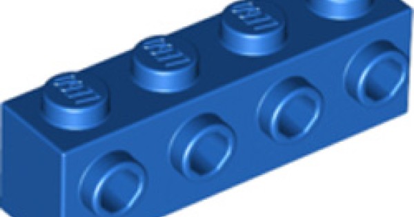 LEGO Part 4212411 - 30414 - Brick 1x4 with 4 Knobs Bright Blue | LEGO ...