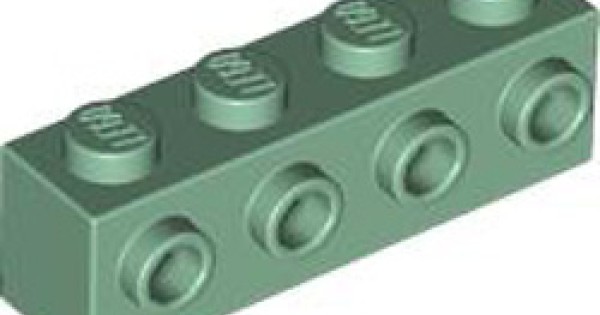 LEGO Part 6423405 - 30414 - Brick 1x4 with 4 Knobs Sand Green | LEGO ...