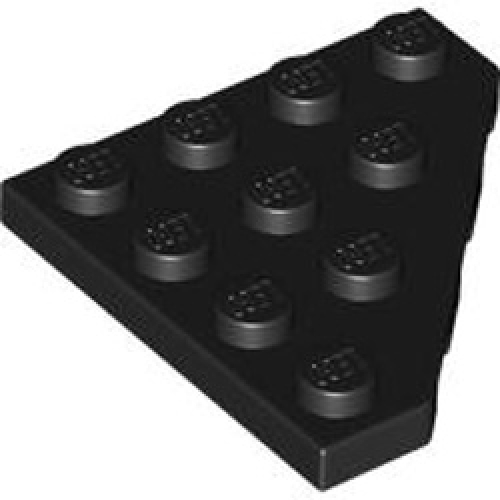 LEGO Part 4160025 - 30503 - Corner Plate 45 Degree 4x4 Black | LEGO ...