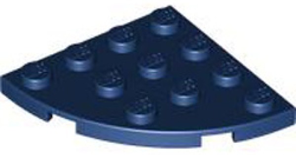 LEGO Part 6023154 - 30565 - Plate 4x4 1/4 Circle Earth Blue | LEGO ...