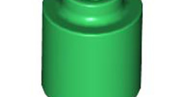 LEGO Part 306228 - 3062 - Round Brick 1x1 Dark Green | LEGO Bricks ...