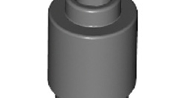 LEGO Part 4211090 - 3062 - Round Brick 1x1 Dark Stone Grey | LEGO ...