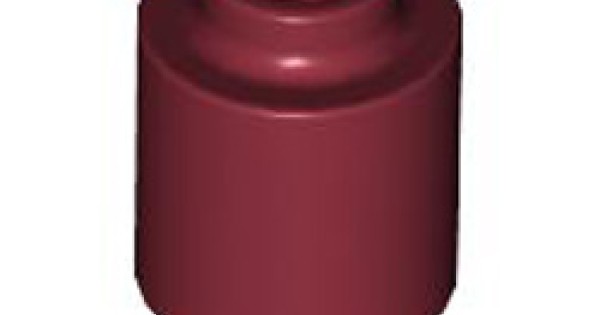 LEGO Part 4539099 - 3062 - Round Brick 1x1 Dark Red | LEGO Bricks ...