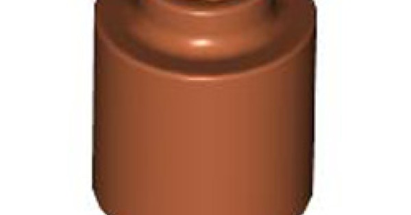 LEGO Part 6074890 - 3062 - Round Brick 1x1 Dark Orange | LEGO Bricks ...