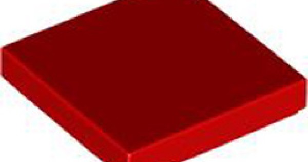 LEGO Part 306821 - 3068 - Flat Tile 2x2 Bright Red | LEGO Bricks ...