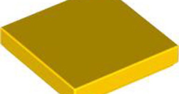 LEGO Part 306824 - 3068 - Flat Tile 2x2 Bright Yellow | LEGO Bricks ...