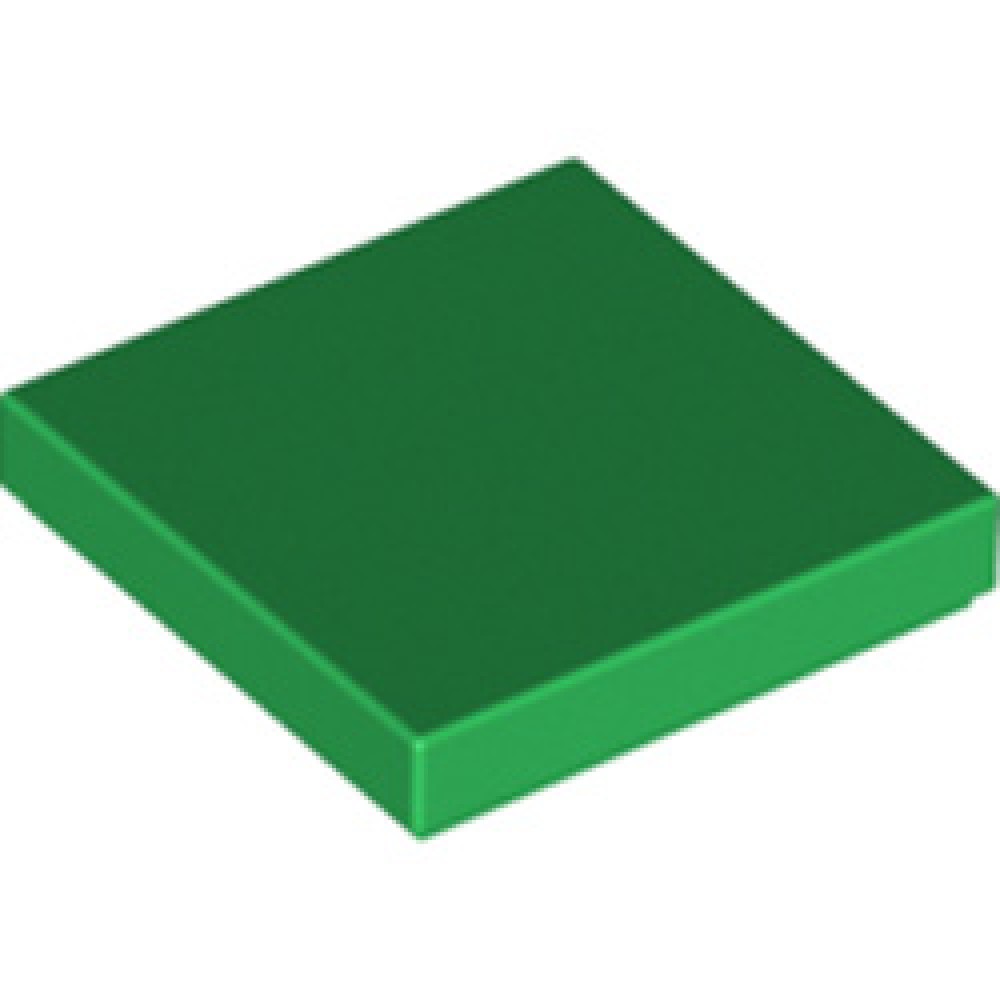 LEGO Part 4107762 - 3068 - Flat Tile 2x2 Dark Green | LEGO Bricks ...