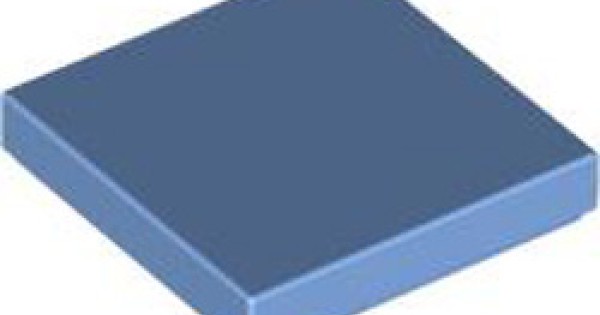 LEGO Part 4528357 - 3068 - Flat Tile 2x2 Medium Blue | LEGO Bricks ...