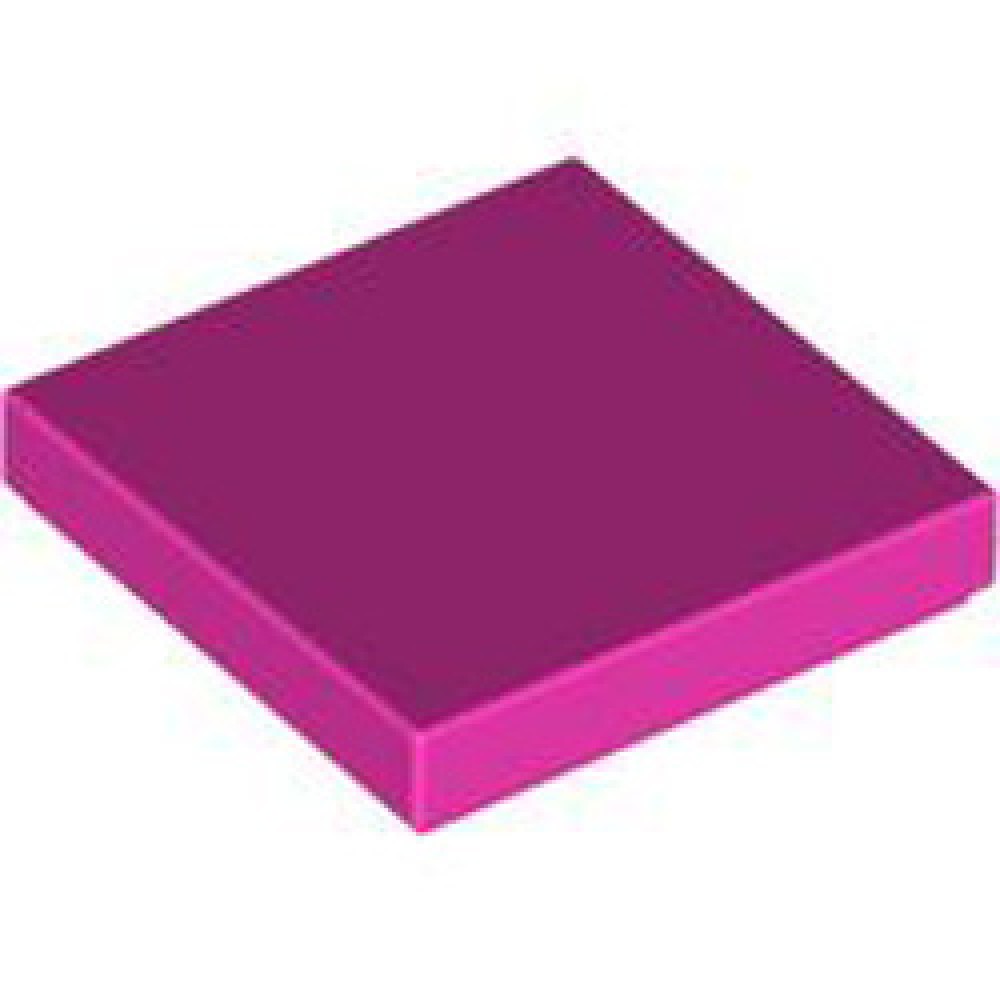 LEGO Part 6054406 - 3068 - Flat Tile 2x2 Bright Purple | LEGO Bricks ...
