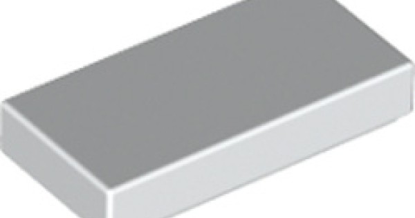 LEGO Part 306901 - 3069 - Flat Tile 1x2 White | LEGO Bricks ...