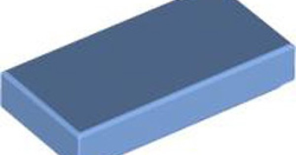 LEGO Part 4168345 - 3069 - Flat Tile 1x2 Medium Blue | LEGO Bricks ...