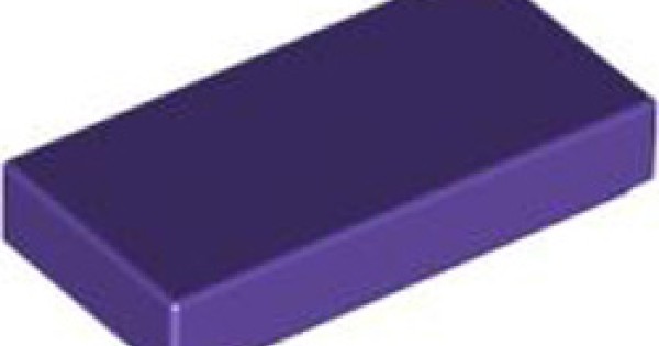 LEGO Part 4613192 - 3069 - Flat Tile 1x2 Medium Lilac | LEGO Bricks ...