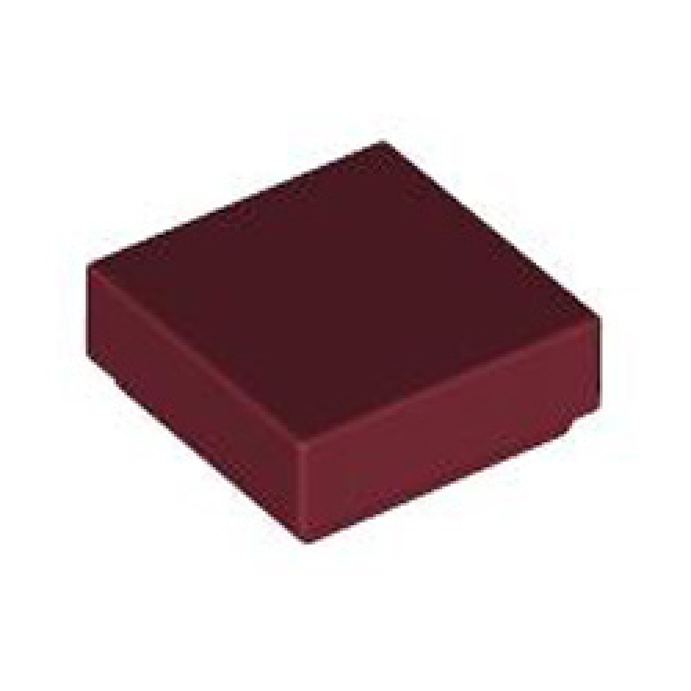 LEGO Part 4550169 - 3070 - Flat Tile 1x1 Dark Red | LEGO Bricks ...