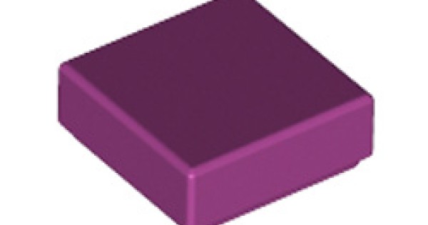LEGO Part 6099364 - 3070 - Flat Tile 1x1 Bright Reddish Violet | LEGO ...