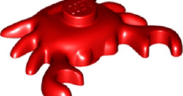 LEGO Part 6253363 - 31577 - Crab Bright Red | LEGO Bricks, Replacement ...