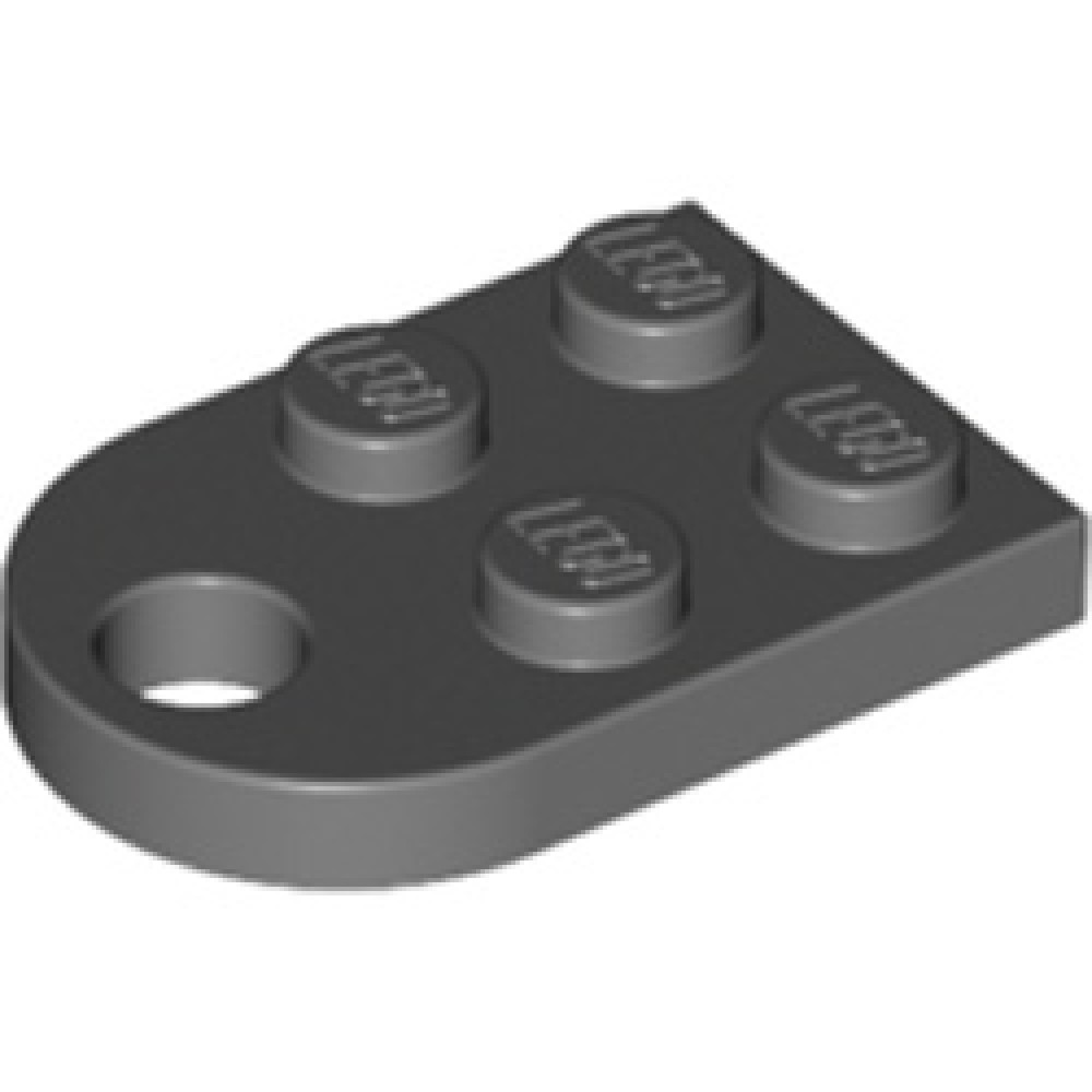 LEGO Part 4225733 - 3176 - Coupling Plate 2x2 Dark Stone Grey | LEGO ...