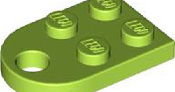 LEGO Part 6256868 - 3176 - Coupling Plate 2x2 Bright Yellowish Green ...