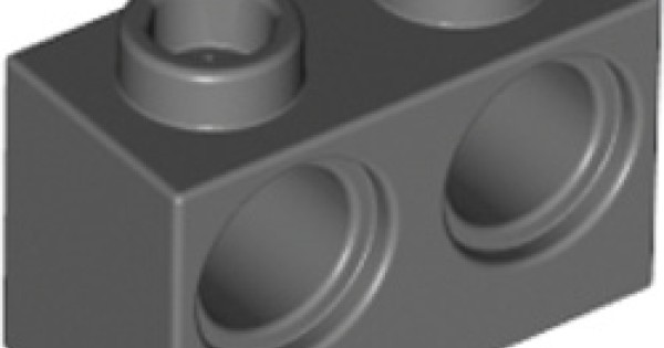 LEGO Part 4210762 - 32000 - Brick 1x2 Modified 2 Holes Diameter 4.87 ...