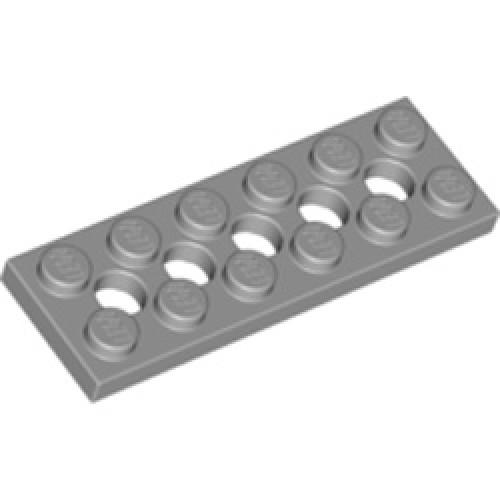 LEGO Part 4211115 - 3032 - Plate 4x6 Dark Stone Grey | LEGO Bricks ...