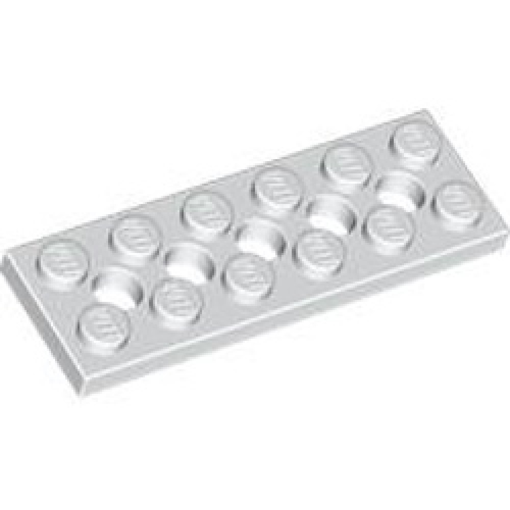 LEGO Part 4527947 - 32001 - Plate 2x6 with Holes White | LEGO Bricks ...