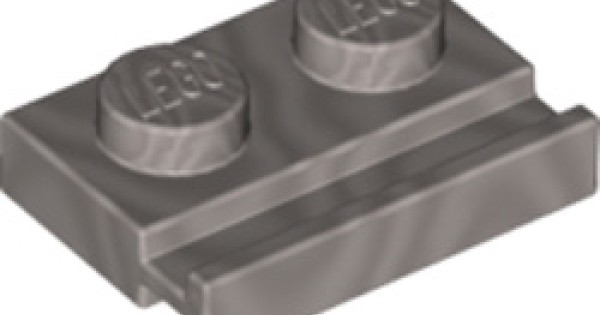 LEGO Part 6132264 - 32028 - Plate 1x2 with Slide Silver Metallic | LEGO ...