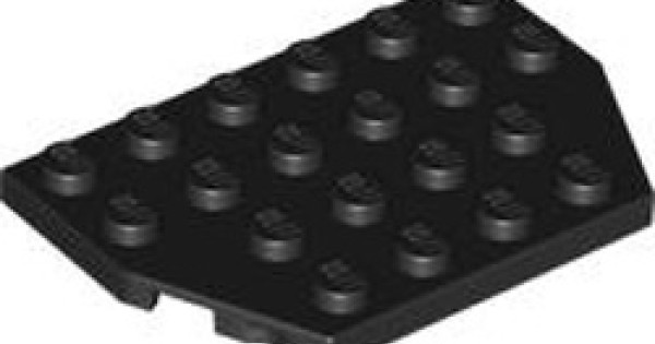 LEGO Part 4129572 - 32059 - Plate 4x6 26 Degree Black | LEGO Bricks ...