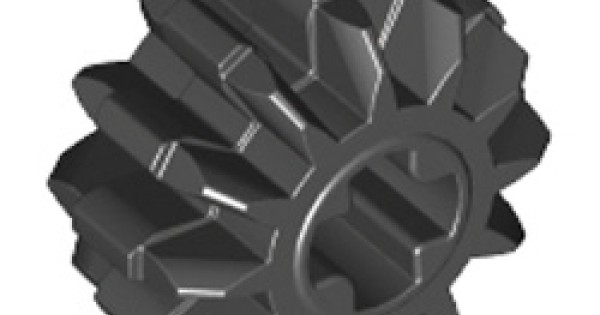 LEGO Part 4177431 - 32270 - Double Conical Wheel Z12 1M Black | LEGO ...