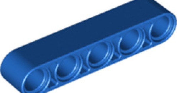 LEGO Part 4142134 - 32316 - Technic 5M Beam Bright Blue | LEGO Bricks ...