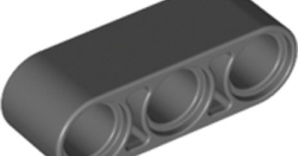 LEGO Part 4210751 - 32523 - Technic 3M Beam Dark Stone Grey | LEGO ...