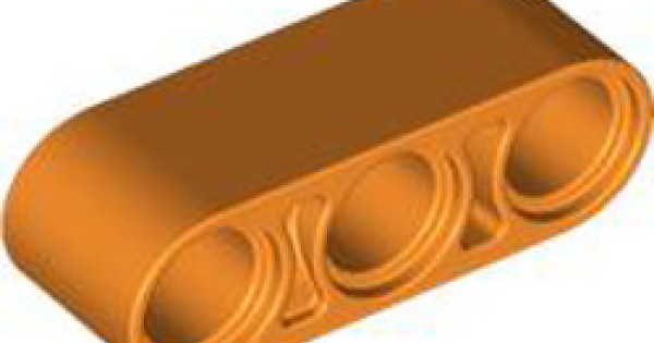 LEGO Part 6102618 - 32523 - Technic 3M Beam Bright Orange | LEGO Bricks ...