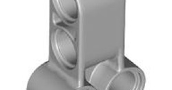 LEGO Part 4211714 - 32557 - Technic Crossblock 2x3 Medium Stone Grey ...