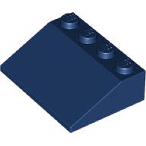 LEGO Part 366523 - 3665 - Roof Tile 1x2 Inverted Bright Blue | LEGO ...