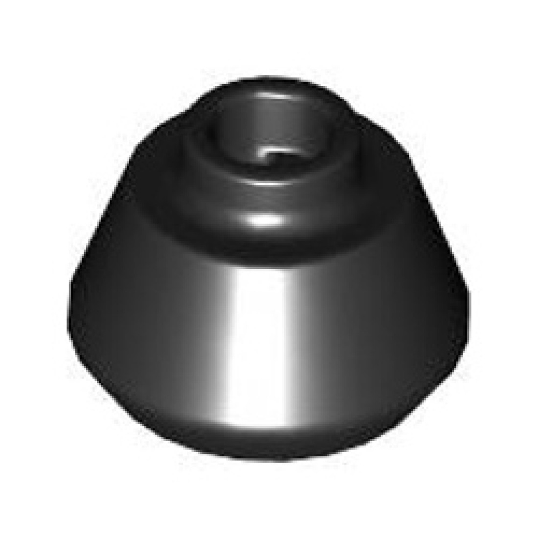 LEGO Part 6199468 - 33492 - Mini Hat Number 46 Black | LEGO Bricks ...