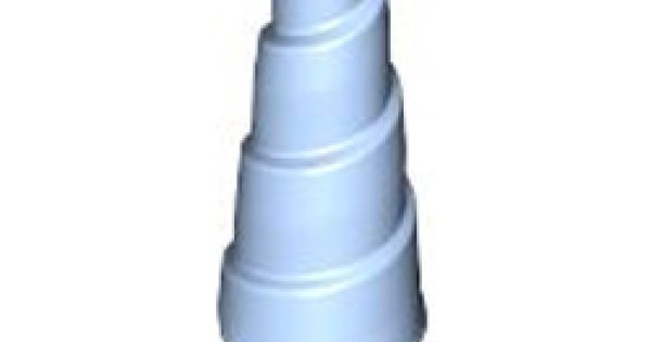 LEGO Part 6356873 - 34078 - Conical Horn Diameter 3.2 Shaft Light Royal ...