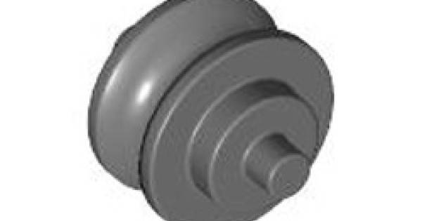 LEGO Part 6005463 - 3464 - Hub for Fork Dark Stone Grey | LEGO Bricks ...