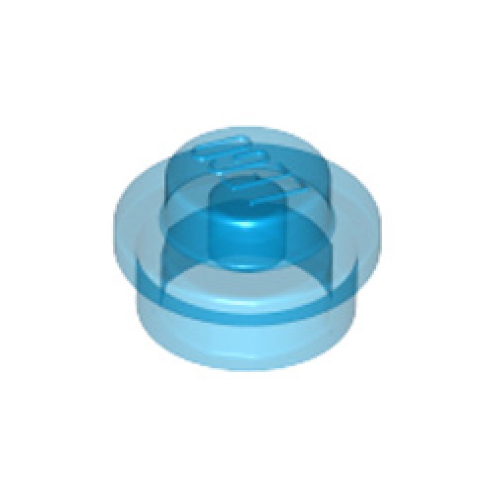 LEGO Part 6240214 - 34823 - Plate 1x1 Round Transparent Blue | LEGO ...