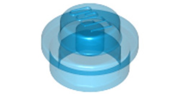 LEGO Part 6240214 - 34823 - Plate 1x1 Round Transparent Blue | LEGO ...