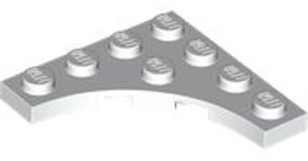LEGO Part 6254335 - 35044 - Plate 4x4 with Arch White | LEGO Bricks ...